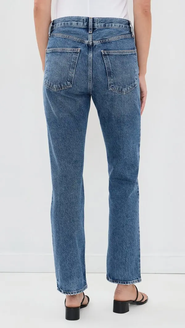 AGOLDE Lana Straight Leg Jeans
