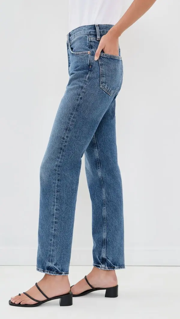 AGOLDE Lana Straight Leg Jeans