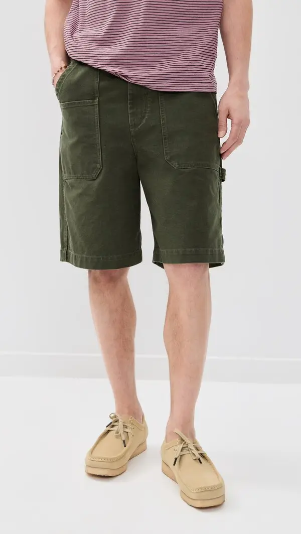 Isabel Marant Akyle City Canvas Shorts