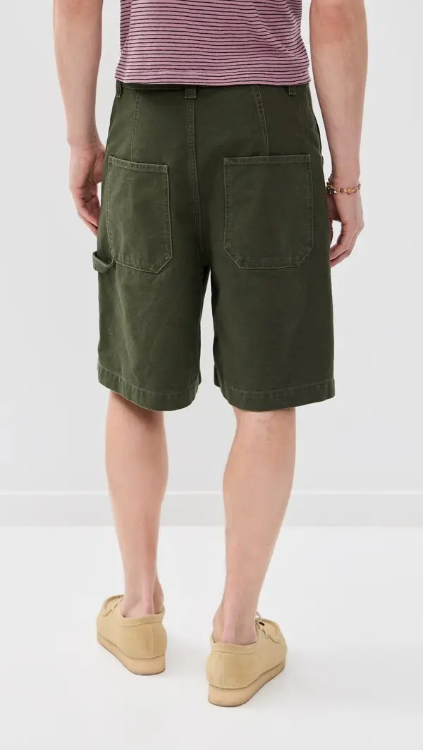 Isabel Marant Akyle City Canvas Shorts