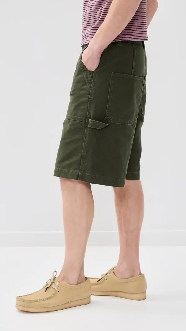 Isabel Marant Akyle City Canvas Shorts