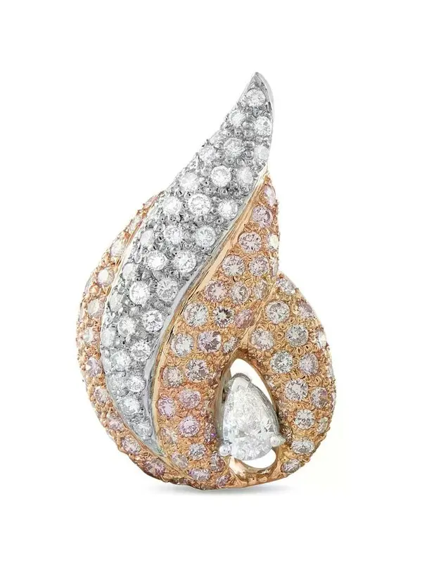 LB EXCLUSIVE Diamond Shell Clip On Earrings