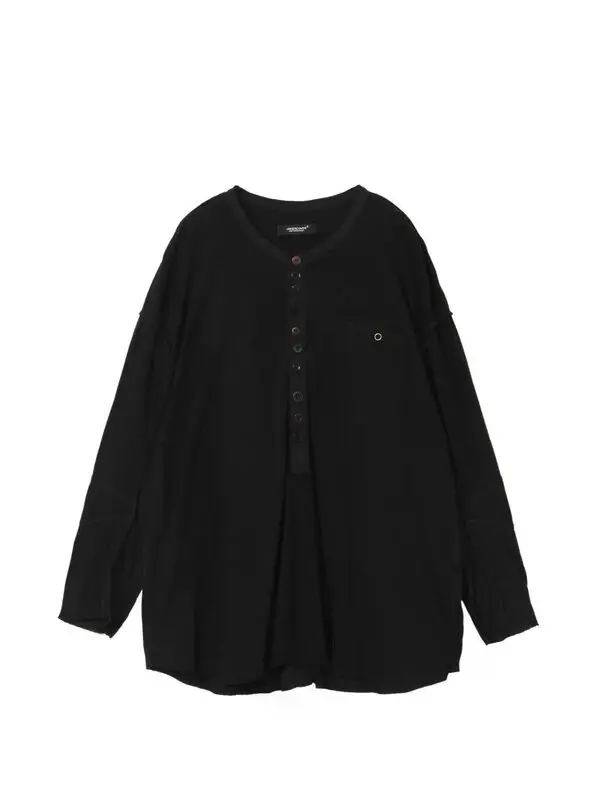 Undercover Button-pocket Long-sleeve Top