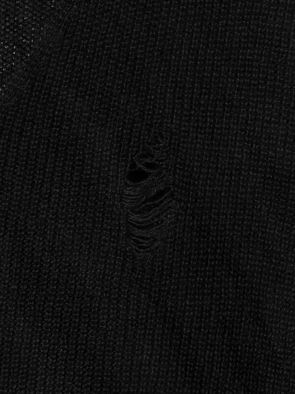 Undercover Ripped Zip-detail Vest