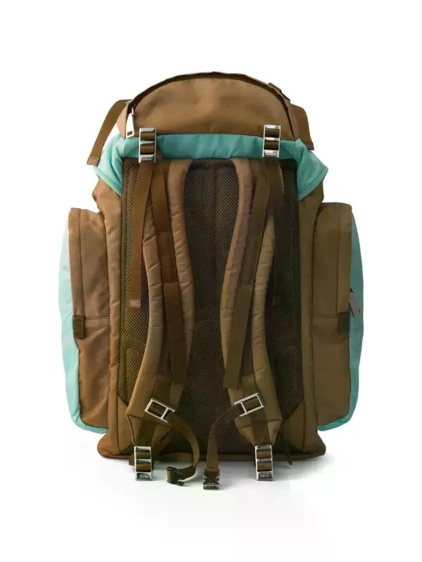 Prada Large Re-nylon Backpack - Blue