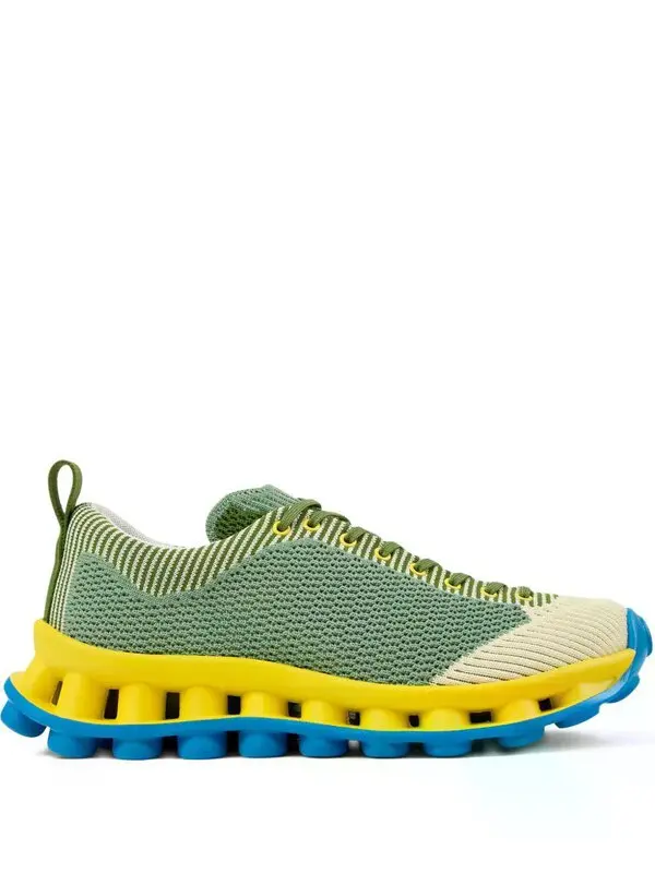 Camper X Sunnei Striped Sneakers - Green