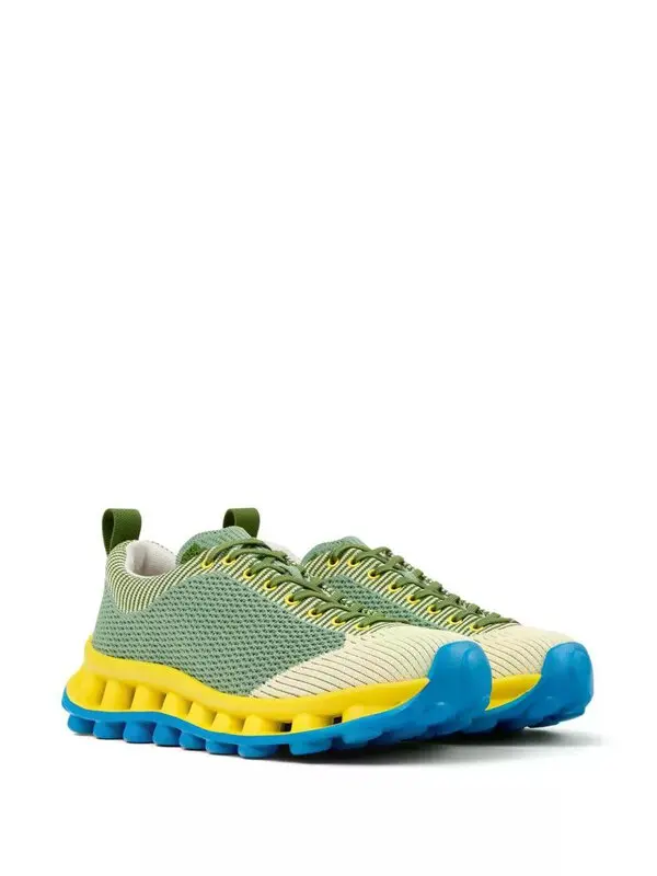 Camper X Sunnei Striped Sneakers - Green