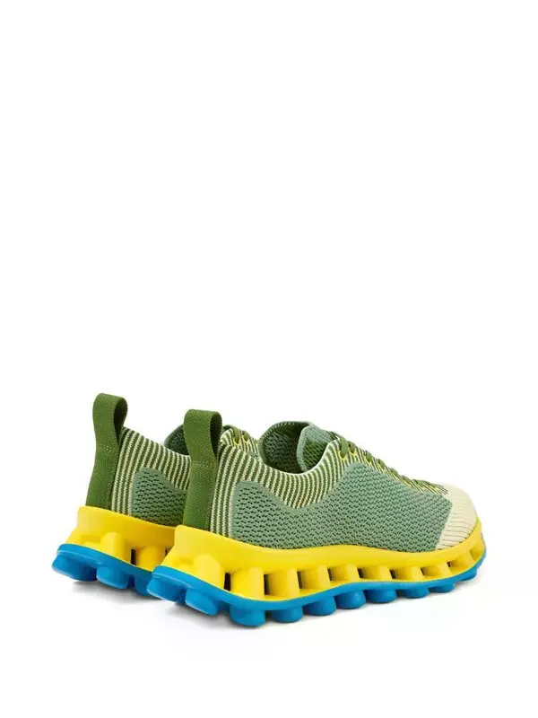 Camper X Sunnei Striped Sneakers - Green