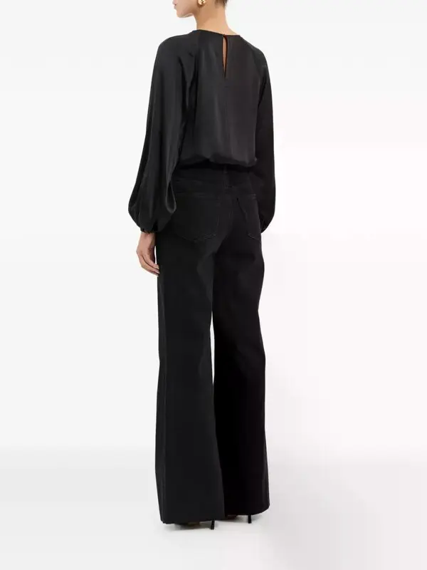 Rebecca Vallance Studded Lavinia Blouse - Black