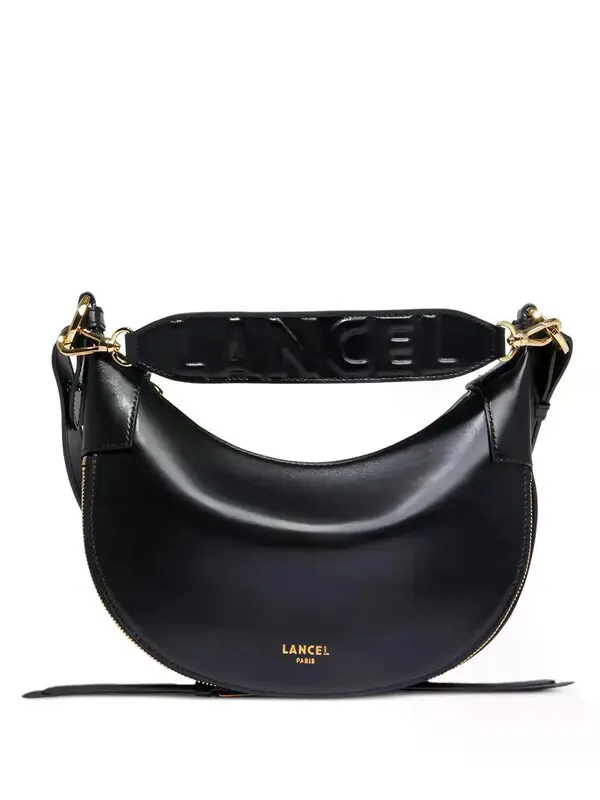 LANCEL Leather Origami Shoulder Bag - Black