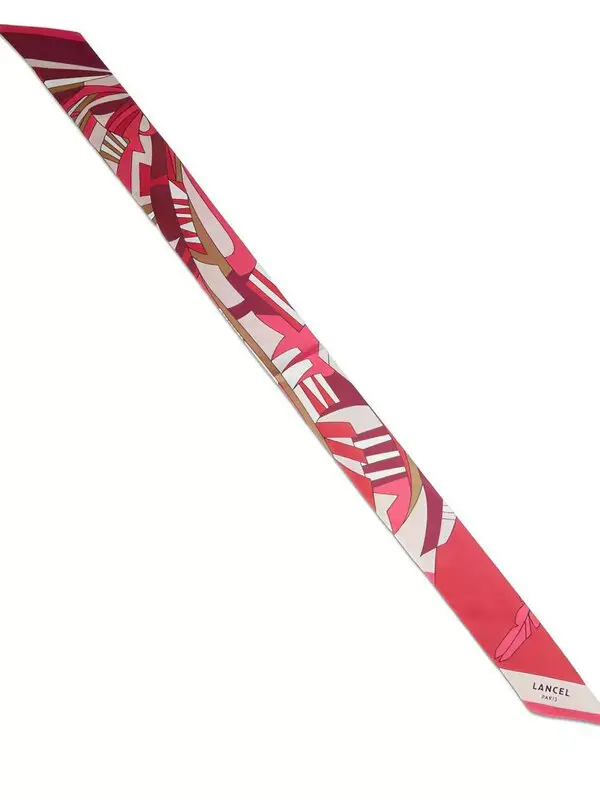 LANCEL Duo Arabesc Motif Headband - Pink