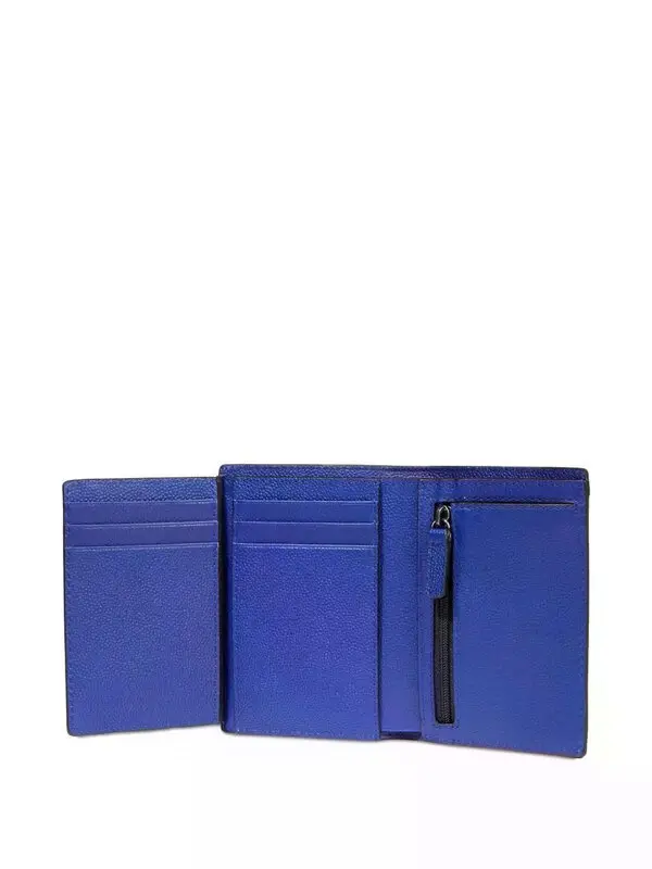 LANCEL Pebbled Zip Wallet