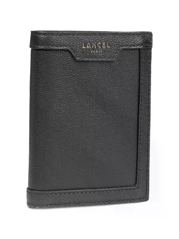 LANCEL Charlie Leather Wallet - Black