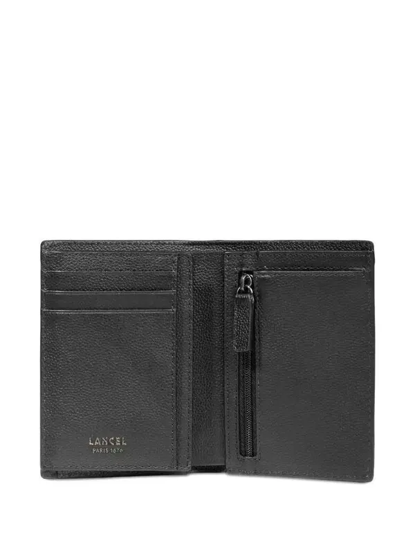 LANCEL Charlie Leather Wallet - Black