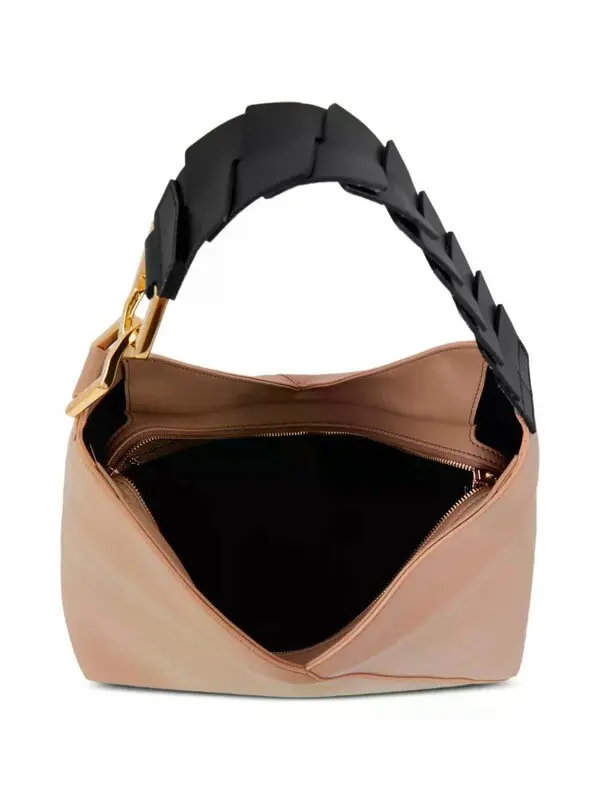 LANCEL Braided Handle Shoulder Bag - Neutrals