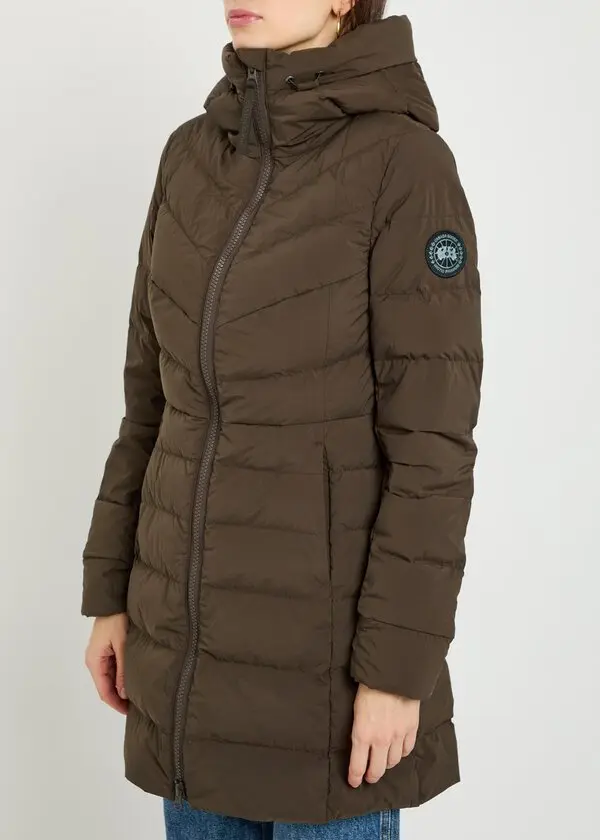 Canada Goose Clair Hooded Padded Shell Coat