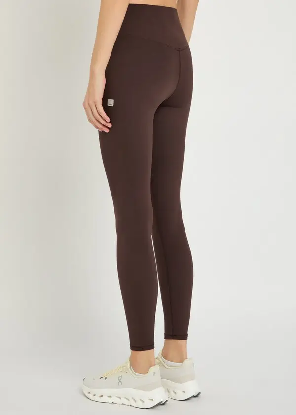 Vuori Alltheform Stretch-jersey Leggings - Brown
