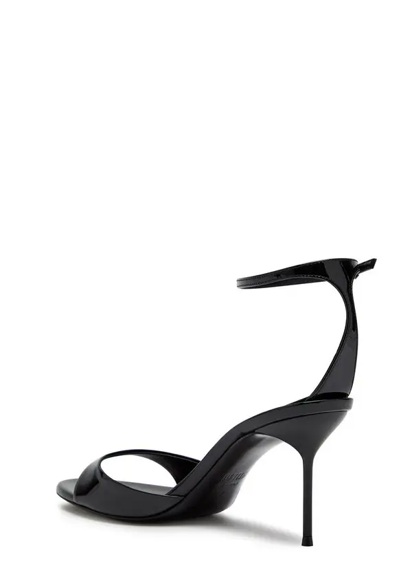 Paris Texas Lidia 70 Patent Leather Sandals - Black
