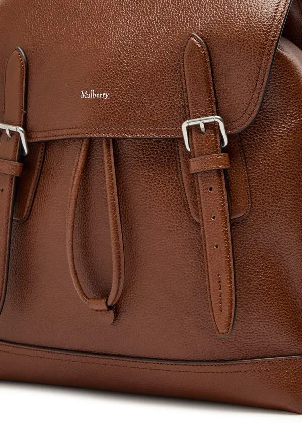 Mulberry Pebbled Leather Backpack