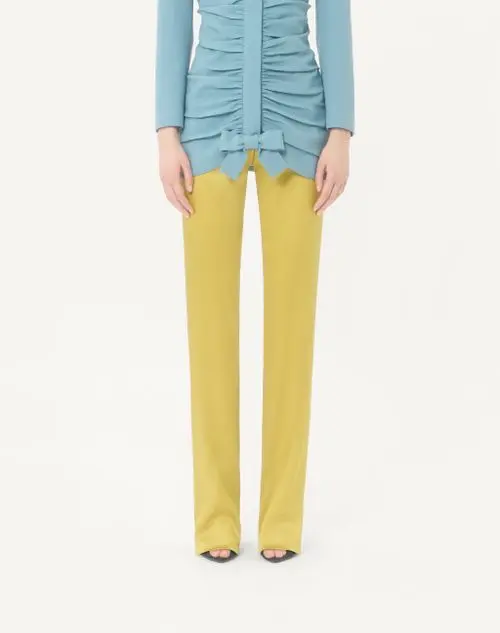 Valentino Garavani Double Duchesse Stretch Trousers