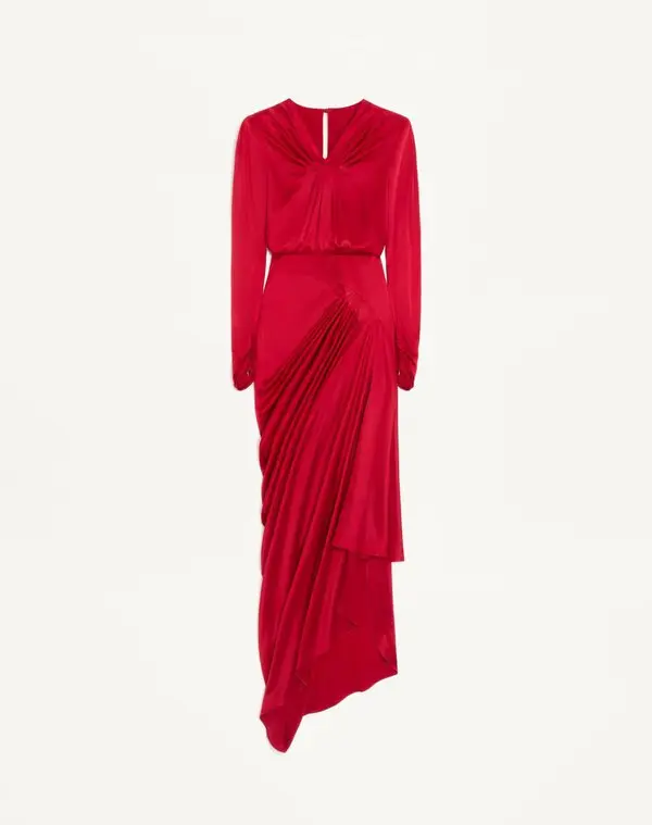 Valentino Garavani Crepe Satin Gown - Paris