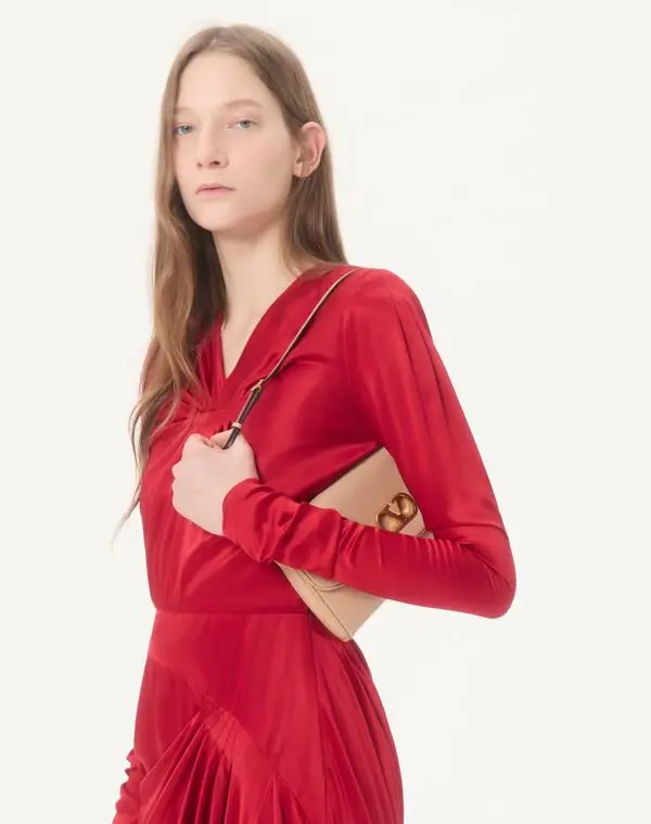 Valentino Garavani Crepe Satin Gown