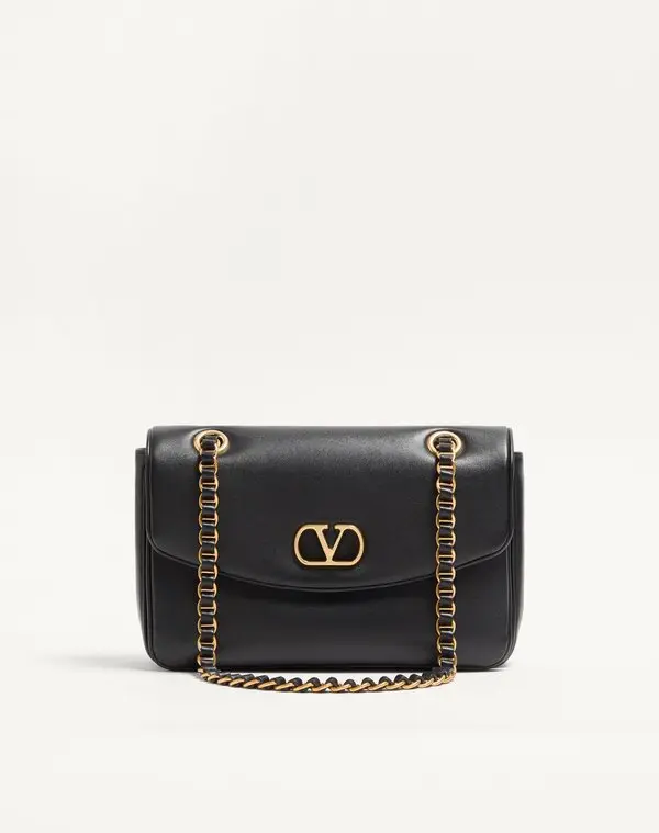Valentino Garavani Djuna Medium Chain Bag - Black