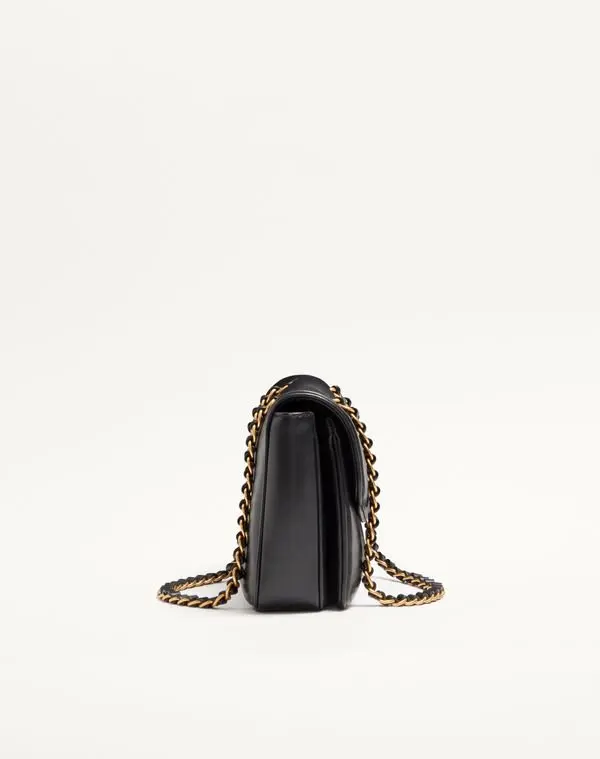 Valentino Garavani Djuna Medium Chain Bag - Black