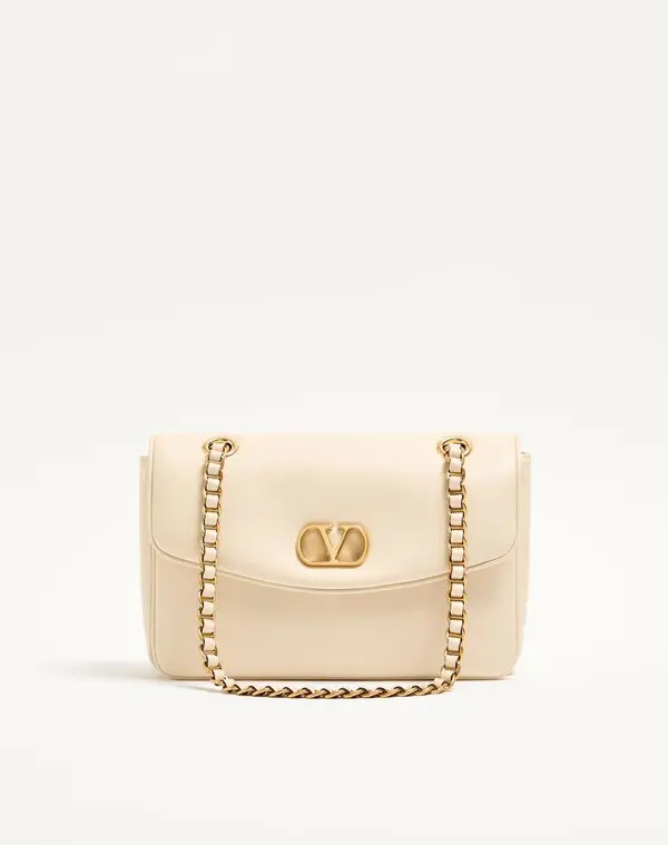 Valentino Garavani Djuna Medium Chain Bag - Butter