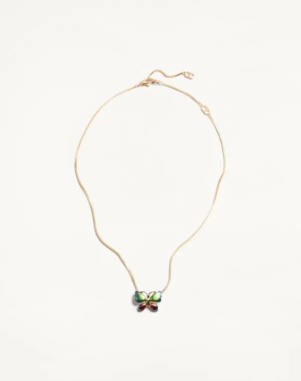 Valentino Garavani Vouloirvoler Necklace - Gold/multicolour