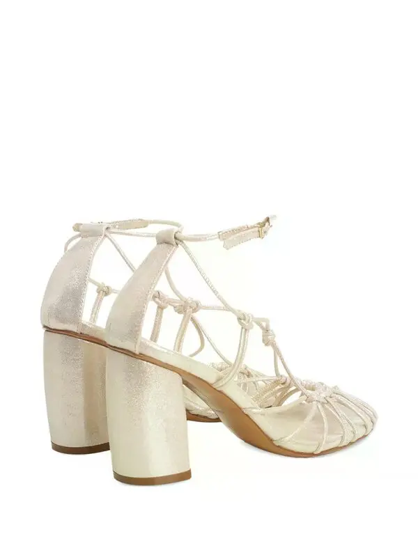 FORTE_FORTE Woven Strappy Sandals