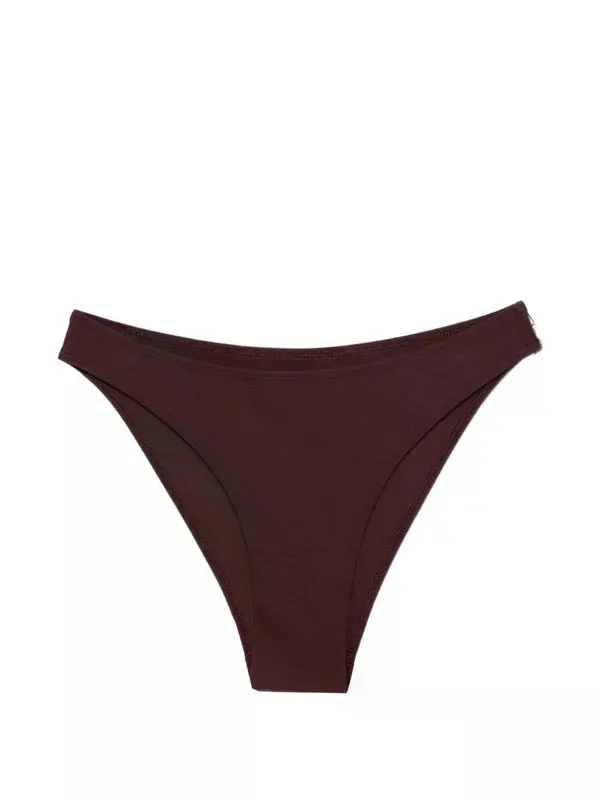 Matteau Textured Bikini Bottom - Brown