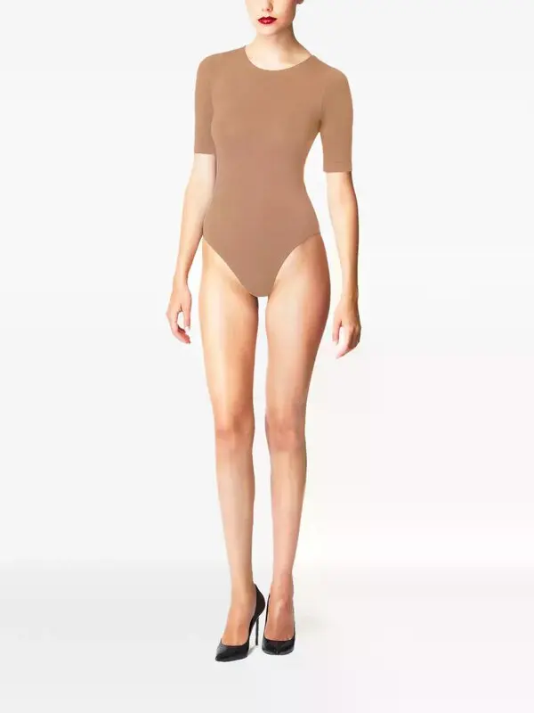 Wolford Bahamas Seamless Bodysuit - Neutrals