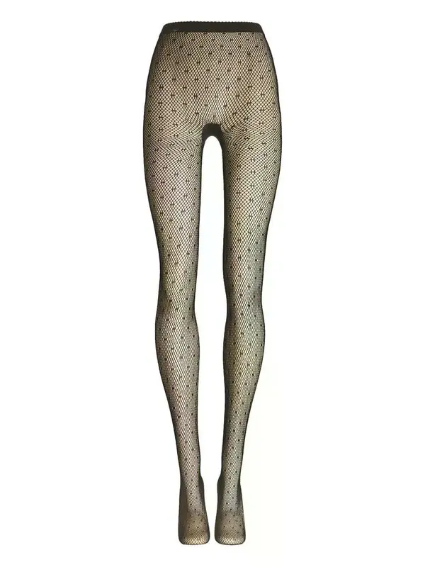 Wolford Dot Net Tights - Black