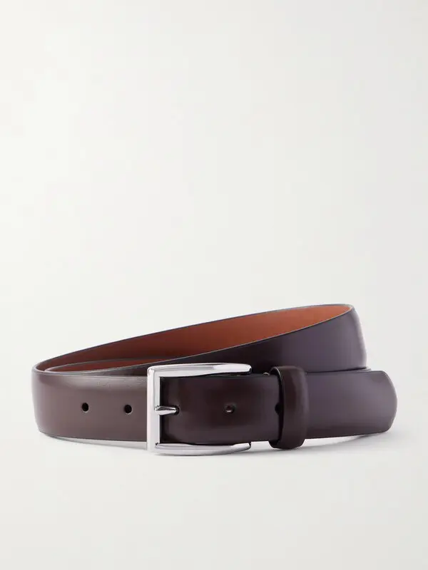 Polo Ralph Lauren 2.54cm Leather Belt - Brown
