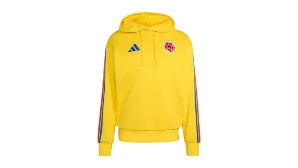 Adidas Colombia Dna Fleece Hoodie - Impact Yellow