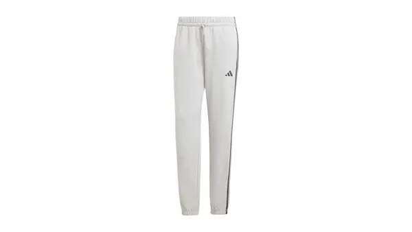 Adidas Essentials 3stripes French Terry Cuffed Pant - Medium Grey Heather/black