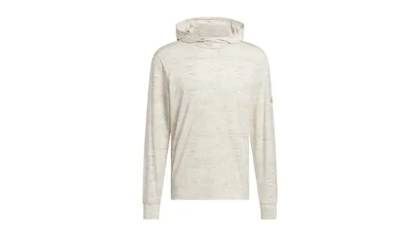 Adidas Performance Printed Lightweight Hoodie - Alumina Putty Beige