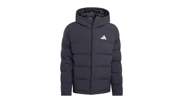 Adidas Helionic Climawarm Hooded Down Jacket - Black