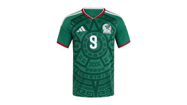 Adidas Mexico 26 Home Raul Jersey