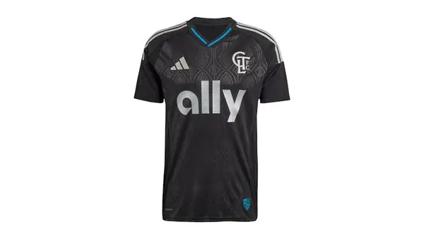 Adidas Charlotte Fc 25/26 Home Authentic Jersey - Black