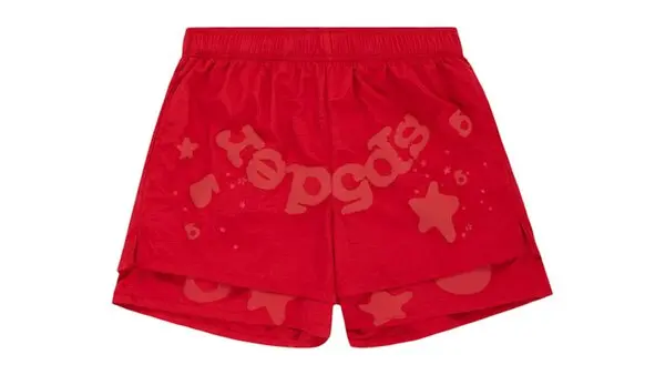 SP5DER Beluga Double Layer Short - Red