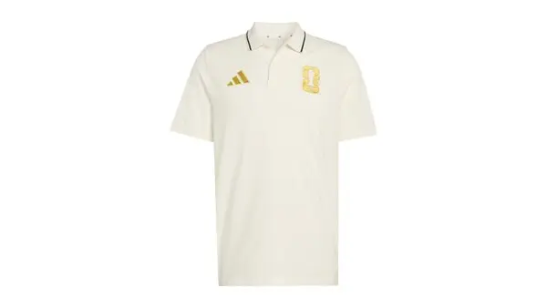 Adidas Fifa World Cup 2026 Official Emblem Polo Shirt - Core White
