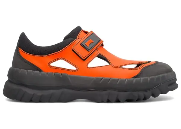 Camper Chunky Sandal Together X Kiko Kostadinovin - Black/orange