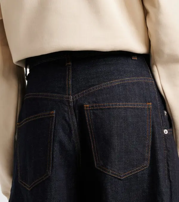 Jacquemus Souro Wide-leg Jeans - Blue