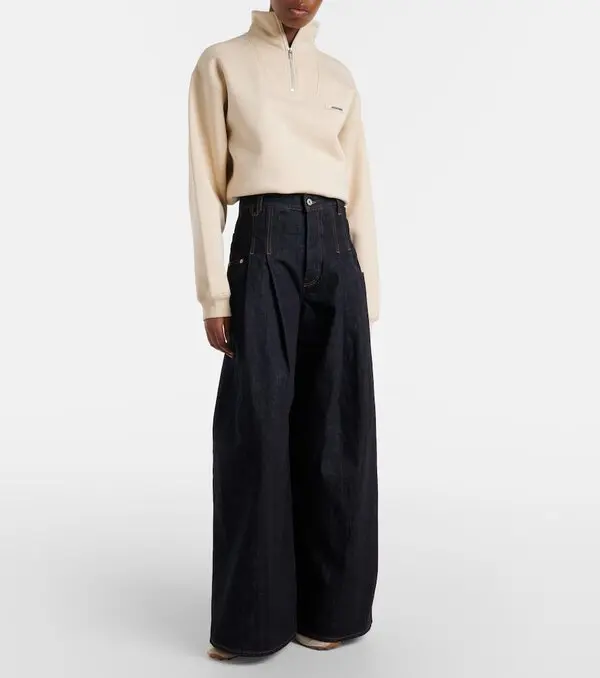 Jacquemus Souro Wide-leg Jeans