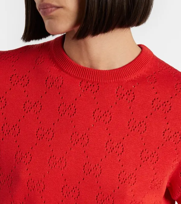 Gucci Silk And Cotton Sweater