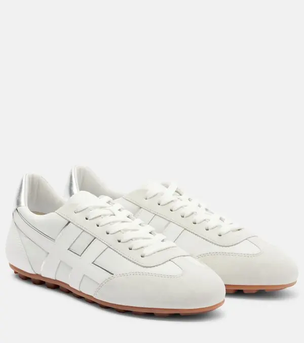 Hogan Olympia Leather Sneakers - White