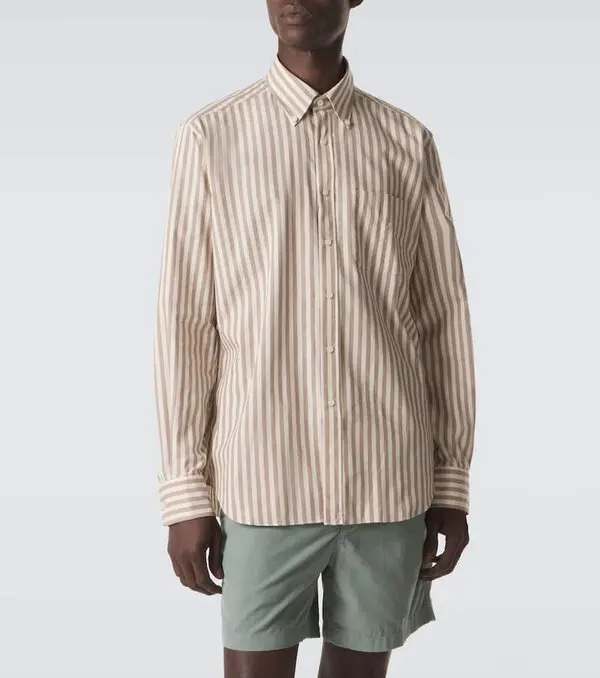 SLOWEAR Striped Cotton Shirt