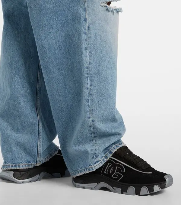 Dolce & Gabbana Dg Country Road Sneakers - Black